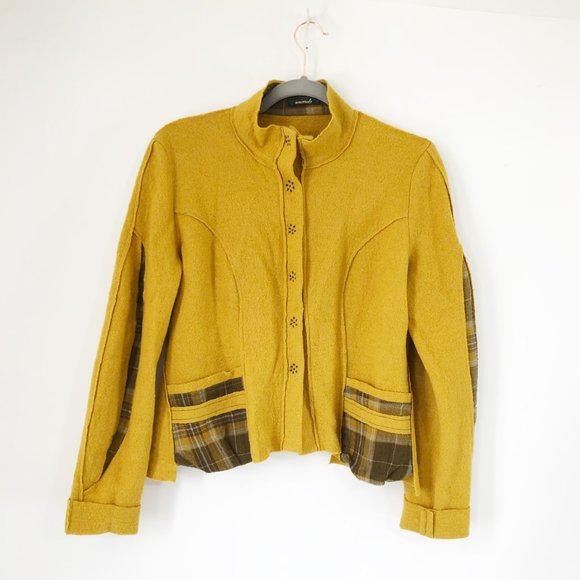 Animale | Jackets & Coats | Animale Boiled Wool Jacket Nwot | Poshmark
